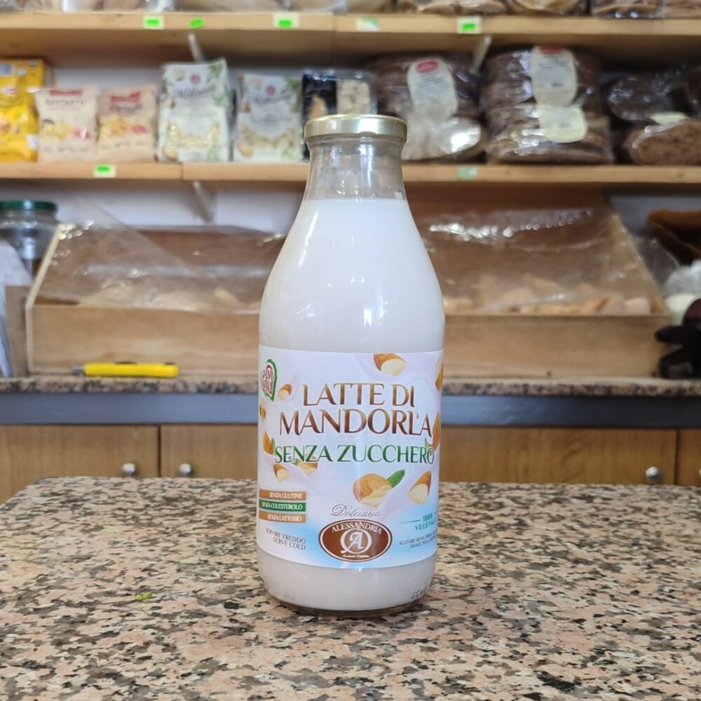 Latte di mandorla senza zucchero - Ortivery