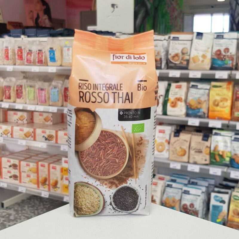 Riso Integrale Rosso Thai BIO - Fior di loto - Ortivery