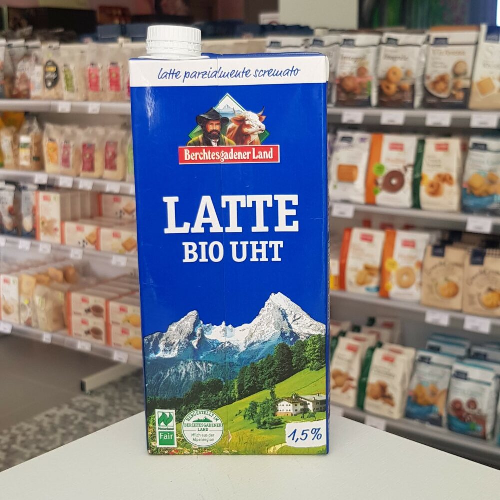 Latte BIO UHT parzialmente scremato - Ortivery